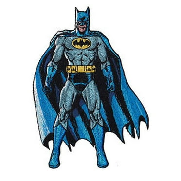 Officially Licensed Originals: Batman, Embroidered Iron-on Rayon Patch ...