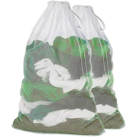 2 Piece Laundry Bag, 60x90 Cm Laundry Net Set For Laundry Bag | Walmart ...
