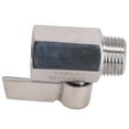 316 Stainless Steel Mini Ball Valve 1 2 Inch Female X Male Npt Thread