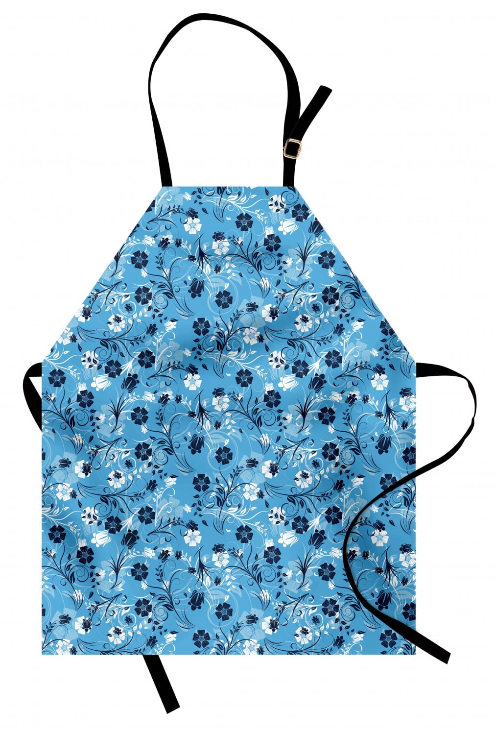 Floral Apron Swirled Mix Flower Petals Background Shabby Chic Style ...