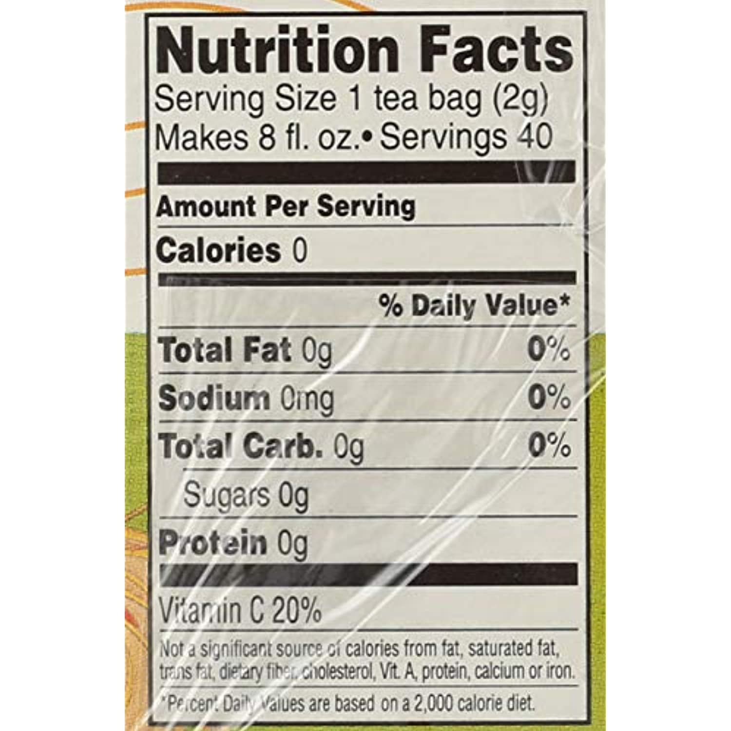 Celestial Seasonings, Tea Green Decaf, 40 Count