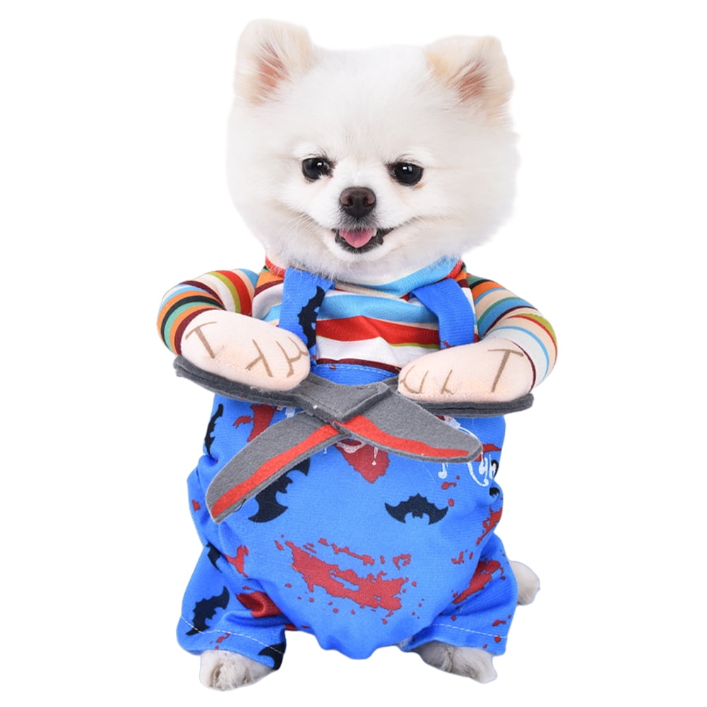 Disfraces Perro Con Abrigo Cosplay para Halloween 2024 Medianos Y ...