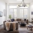 Sophisticated Glow Modern Glass Globe Chandelier,Milk-colored glass ...