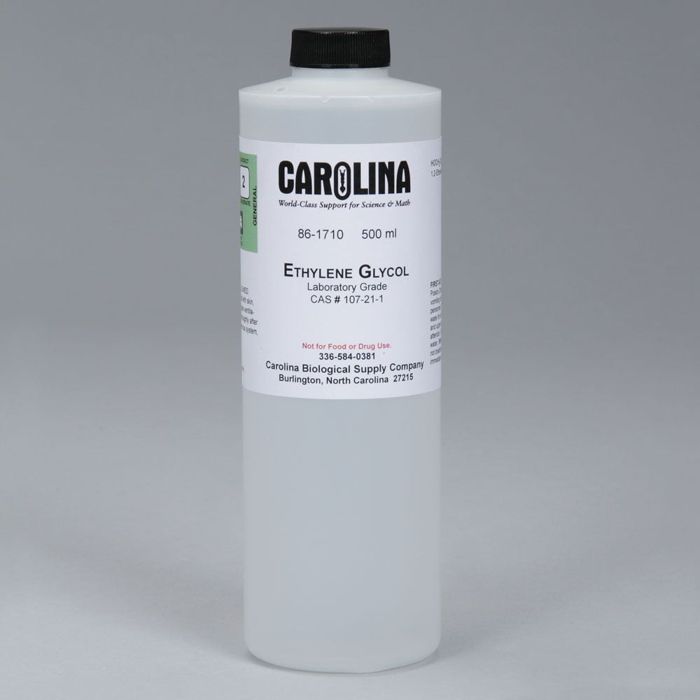 Ethylene Glycol, Laboratory Grade, 500 Ml - Walmart.com