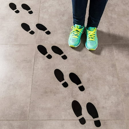 Footprint Floor Decals Line Up Spots Classroom Floor Stickers for ...