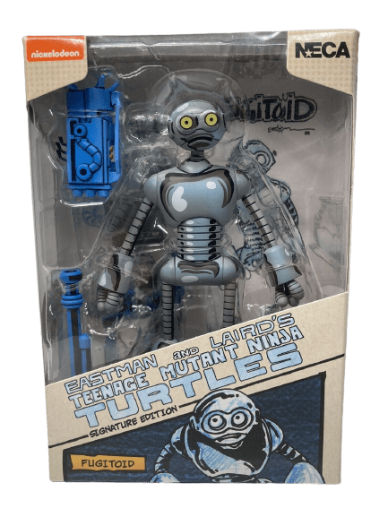 NECA Teenage Mutant Ninja Turtles Fugitoid Action Figure Signature ...
