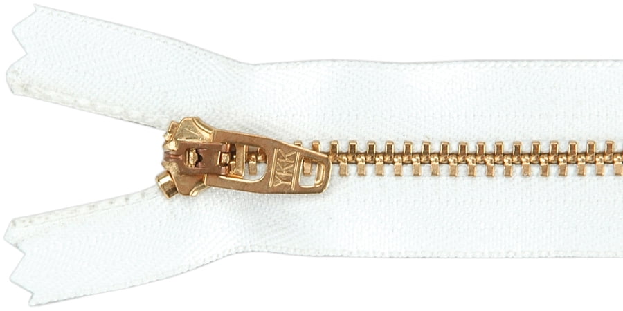 Jean Zipper 7"-White - Walmart.com