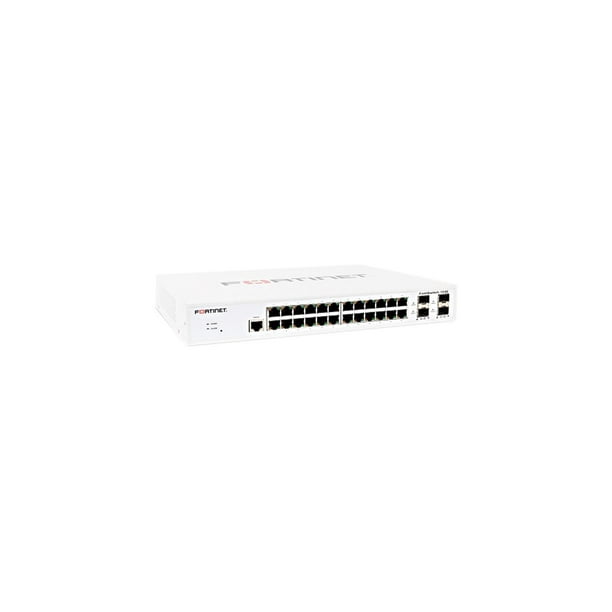 Fortinet FS-124E L2 Switch - 24 X Ge Rj45 Ports, 4 X Ge Sfp Slots ...