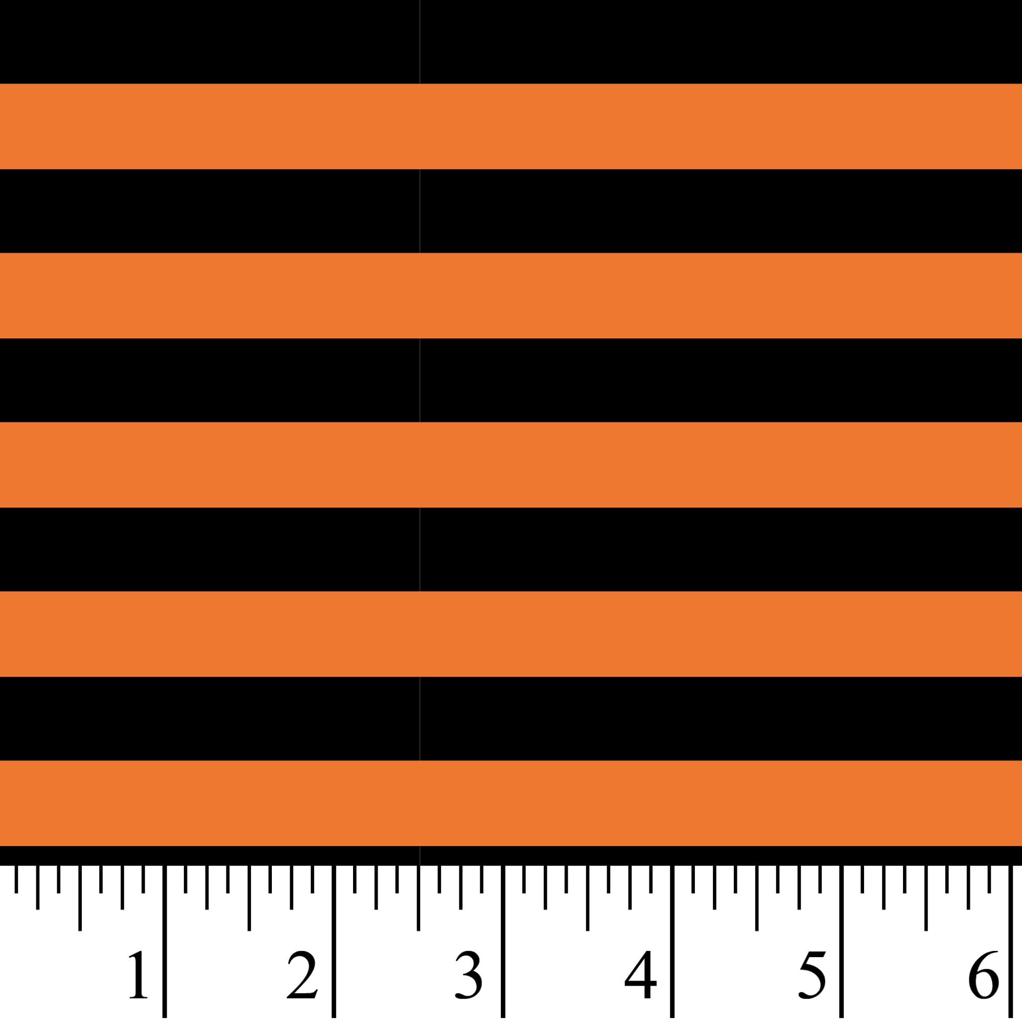 David Textiles Inc. Halloween Stripe Cotton 1 Yd. Precut Sewing & Craft ...