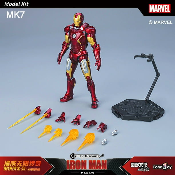 Iron Man Mecha MARK VII Fondjoy 1/12 Ratio Model Kit The Infinity Saga ...
