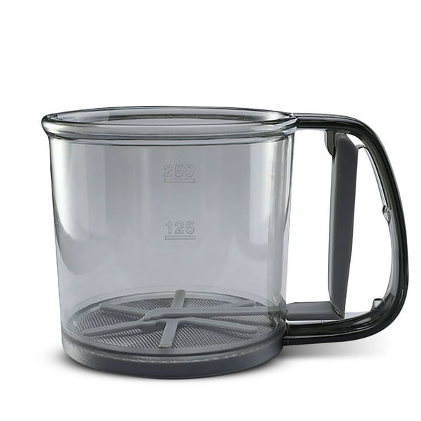 wolftale Kitchen Flour Sieve Strainer Semi-automatic Sugar Sifter ...