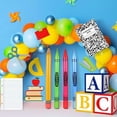 14 Pcs Giant School Theme Party Decorations ABC Alphabet Party Favor ...