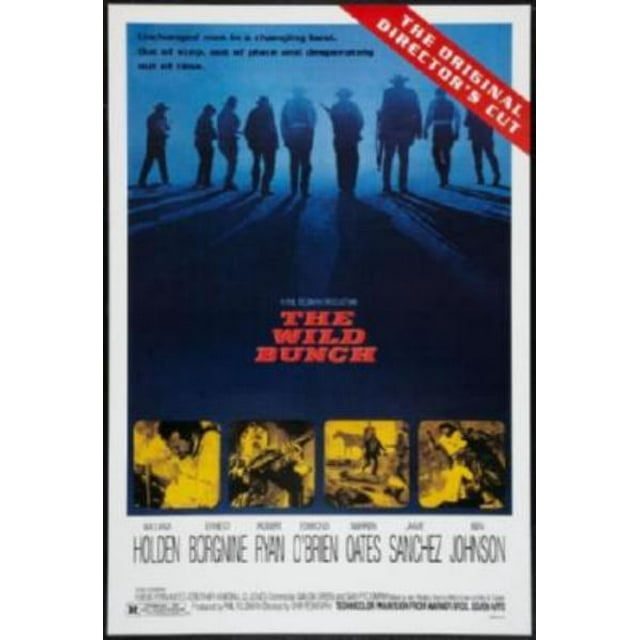 Wild Bunch The Movie Poster 24x36 24In x 36In Unframed, Age: Adults ...