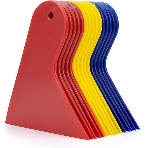 Plastic Small Scraper Set, Vinyl Wrap Squeegee, Decal Applicator ...