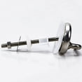 2Pcs Quick Release Easy Install Toilet Seat Hinge Wear Repair Stainless ...