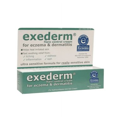 Exederm Medicated Itch Relief Ointment for Eczema & Dermatitis, 2.0 OZ ...