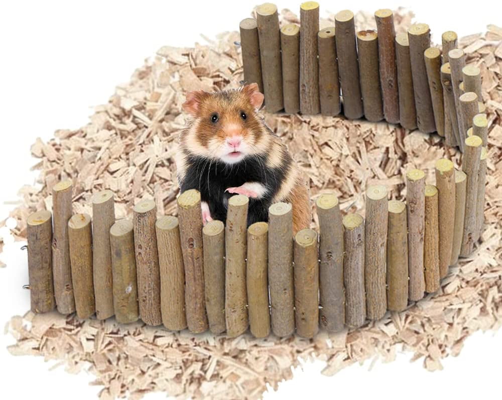 Hamster Bridge, Hamster Climbing Ladder, Flexible Wooden Arch Bendable ...