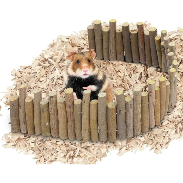 Hamster Bridge, Hamster Climbing Ladder, Flexible Wooden Arch Bendable ...