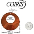 Coiris Natural Shells Pendants for Jewelry Making Shell Charms Flat ...