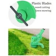 Jahy2tech Ergonomic Assistant Handle Electric Grass String Cutter Green 24v 650w Waterproof