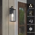 17.75" Weatherproof Patio Wall Sconces, Outdoor Light Fixtures for ...