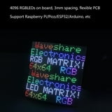 64x64 4096 Pixels LED Matrix Flexible FPCB Full-Color Digital Flexible ...