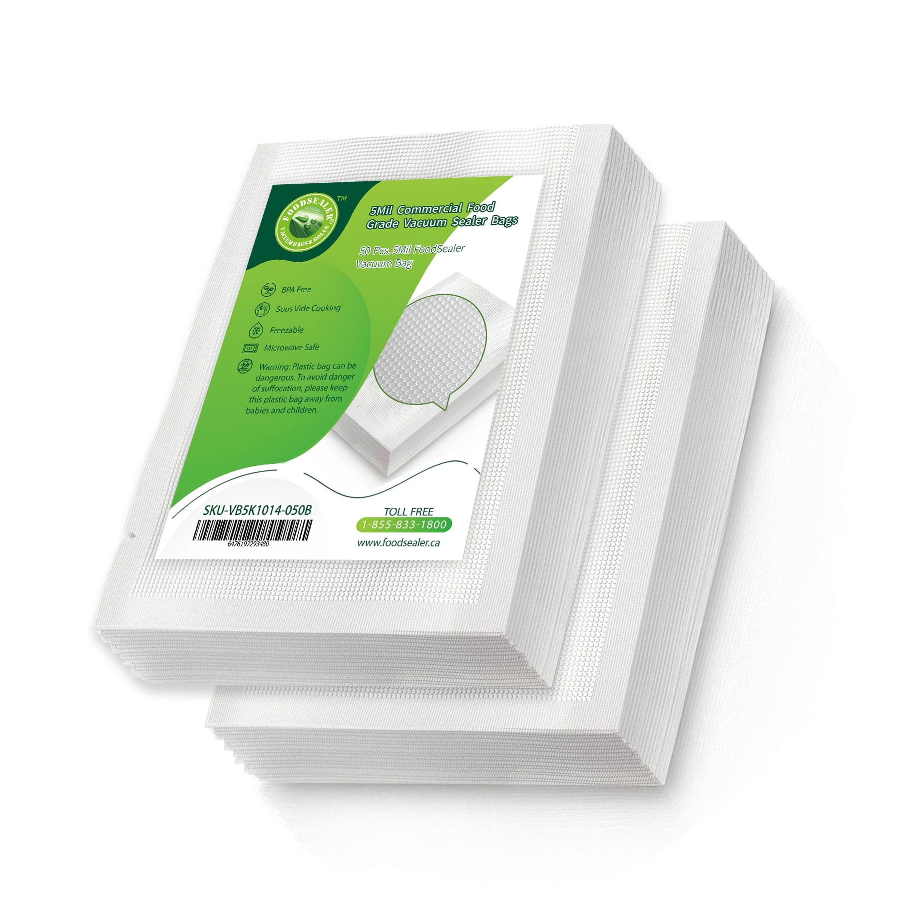 Click here for 50 Pcs Gallon 10 X 14 Food Sealer 5mil Commercial... prices