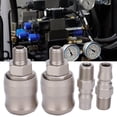 2-Pack Pneumatic Quick Connector Set with SM+PM20 C-Type Joint, Carbon ...