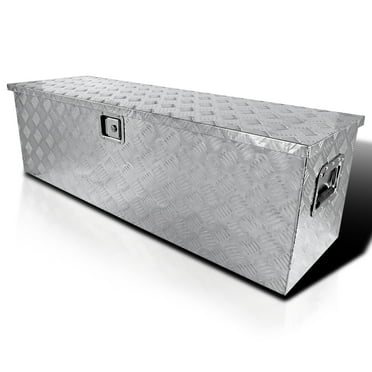 Aluminum Truck Tool Box, Truck Bed Storage Box with Security Lock and ...