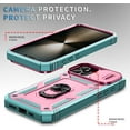 MYKOMI Military Case for iPhone 17, Metal Kickstand & Slide Camera ...