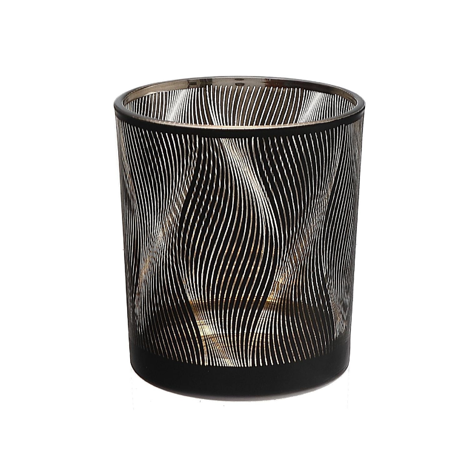 Click here for Ih Casadécor Glass Votive Holder (Waves) - Set Of... prices