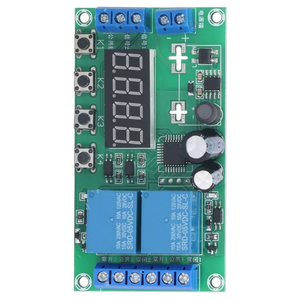 Cycle Relay Module,Relay Module Two‑Way DC Pulse Relay Module Relay ...
