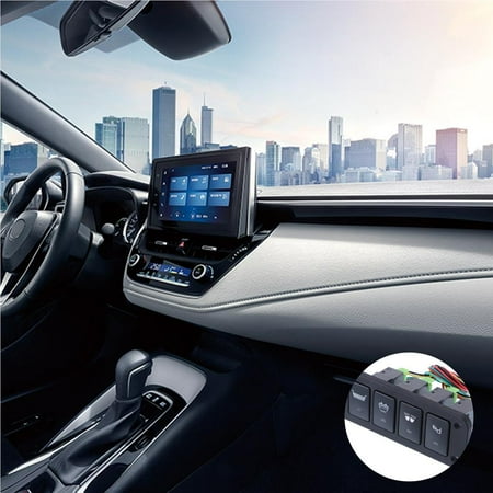 4-button Switch Panel High Quality Headlight Control Panel Easy to ...