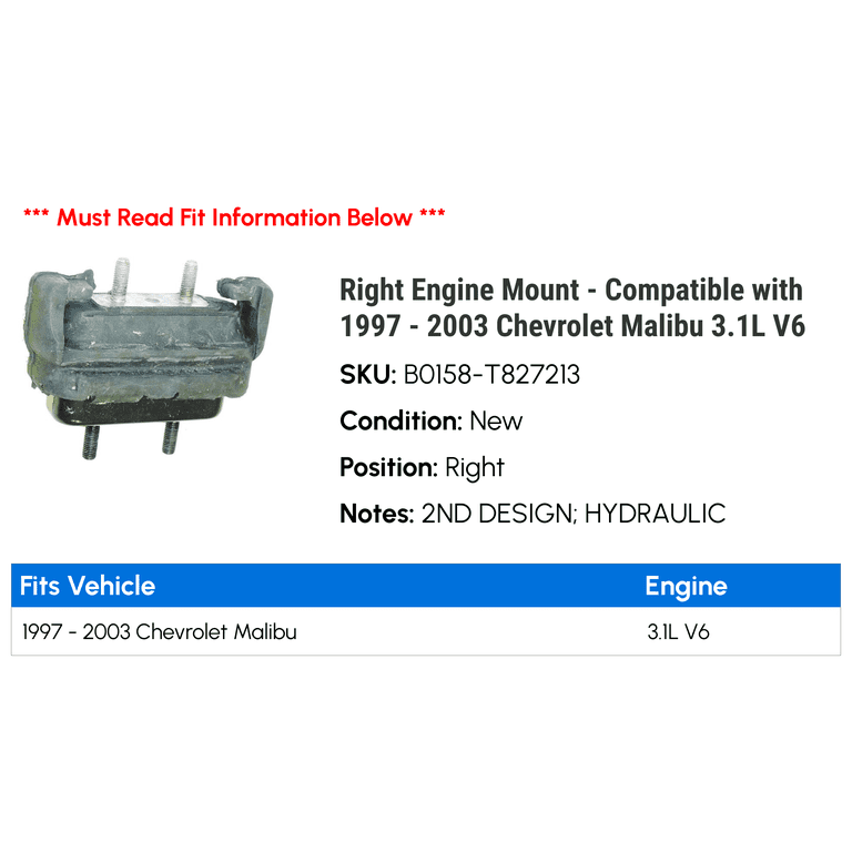 2003 Chevy Malibu Engine