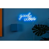 HEJULIK Good Vibes Neon Sign, USB Powered, Neon Sign for Bedroom ...