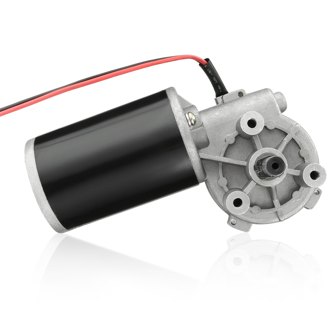 Uxcell DC 12V 60W 60RPM High Torque Reversible Electric Gear Motor ...