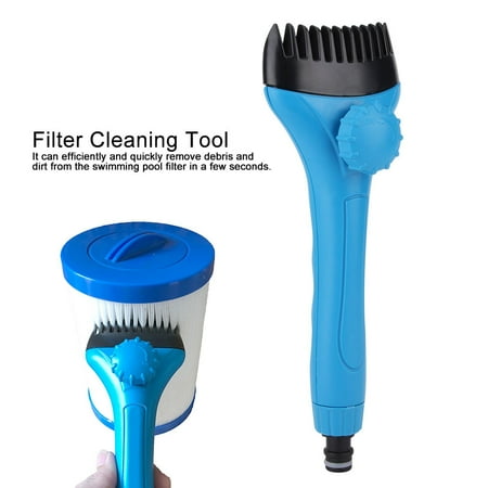 Domqga Mini Handheld Swimming Pool Filter Cleaner Clean Brush Swimming ...