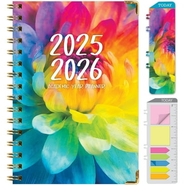Academic Planner 2025-2026, Daily Weekly Monthly Yearly Planner, June ...