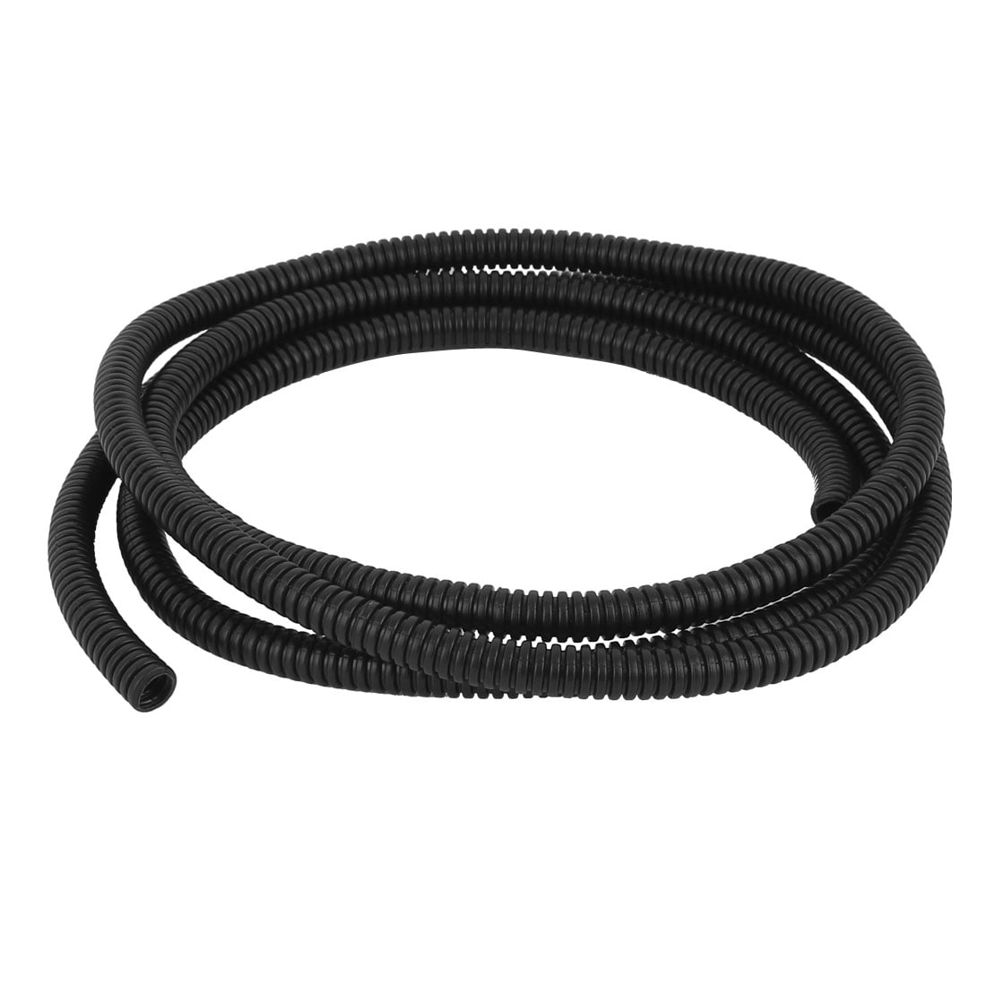 Plastique noir 7mmx10mm diamètre de conduit flexible tuyau ondulé ...