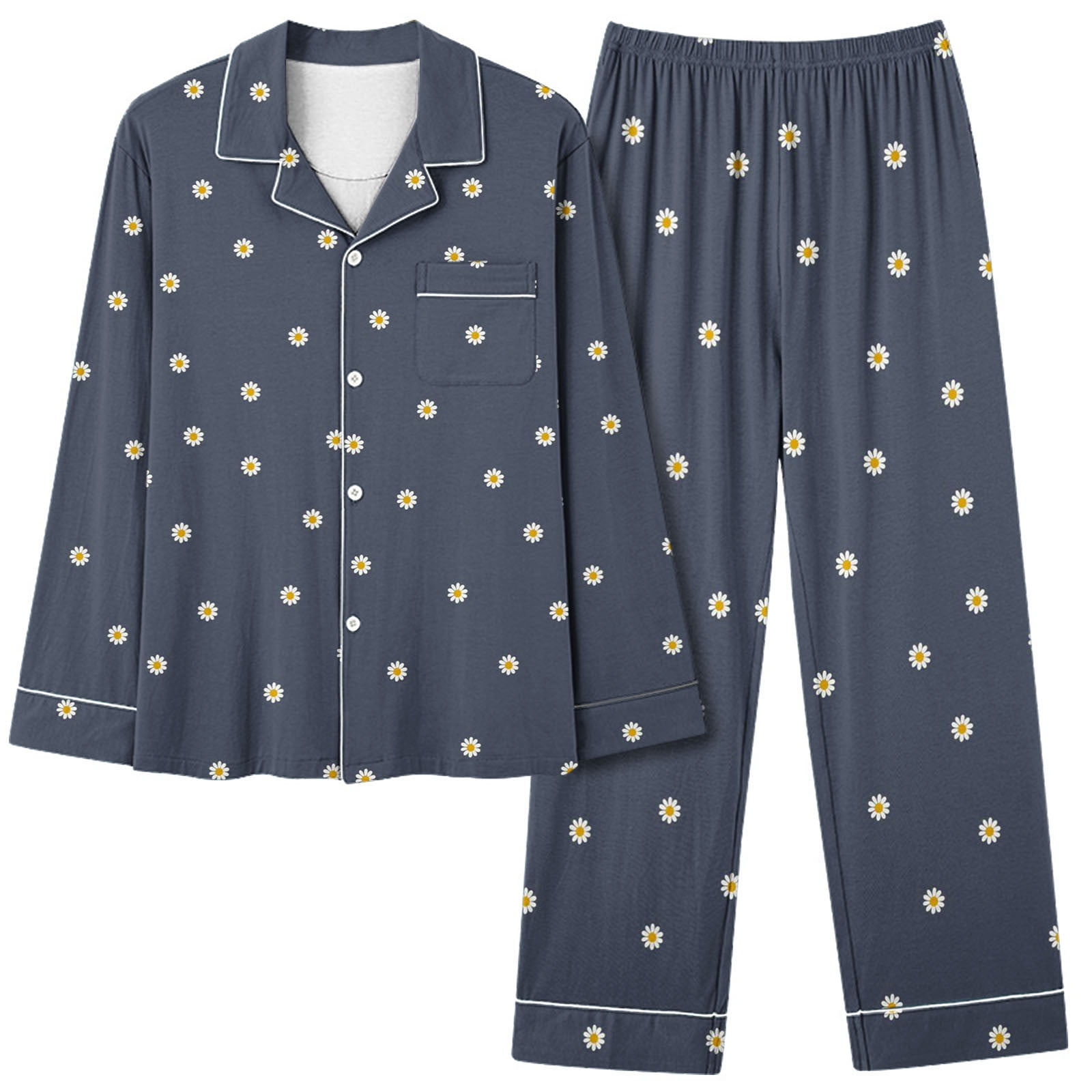 Click here for Yuyuzo Plaid Pajamas Set For Womens Long Sleeve La... prices