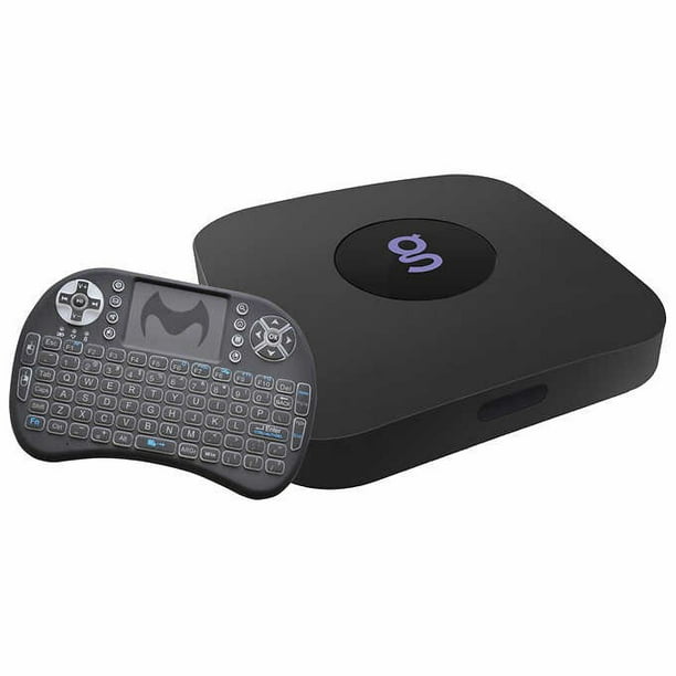 Matricom G-Box Q3.2 Android TV Streaming Box with Backlit Keyboard ...
