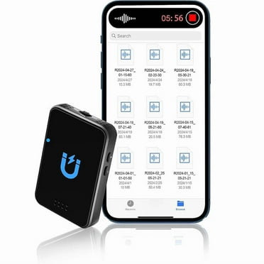 Knight KT1000 64GB Magnetic Voice Activated Recorder, Hidden Mini Audio ...