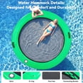 Bezliving 6FT Sunchill Round Inflatable Float Ring for Adults, Heavy ...