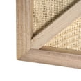 Better Homes & Gardens 18" x 24" Rectangle Woven Rattan Frame Wall ...