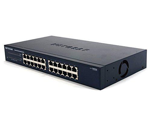 netgear prosafe jgs524 24-port 10/100/1000base-t rackmountable gigabit ...