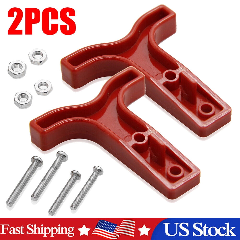 2 Battery Quick Connector Kit 600V 50AMP Plug Connect Disconnect Winch ...