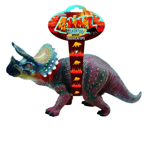 Animal Adventure Replica - Triceratops from Deluxebase. Dinosaur Toy ...