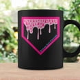 Baseball Home Plate Drip 2 Special Breast Cancer Awareness Coffee Mugs ...