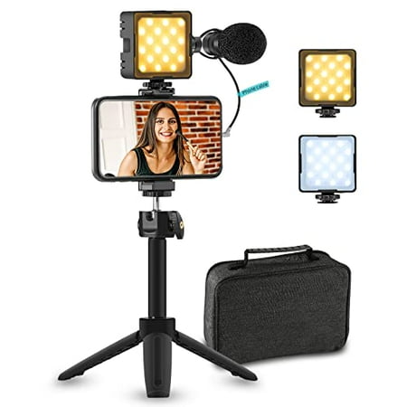 Sutefoto Smartphone Vlogging Kit, Phone Vlog Kit for Starter Kids Video ...