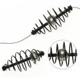 Inline Fishing Sinker with Metal Core Spring Feeder for Long Distance ...